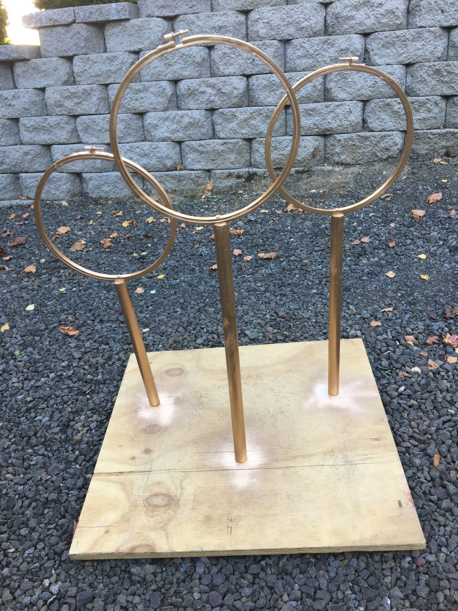 DIY Quidditch Goals - Food Fitness Life Love